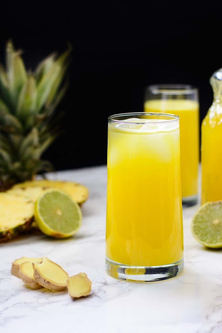 Pineapple Ginger Refresher | Gold Coast Ghal Kitchen